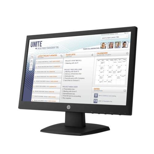 HP Desktop Pro G2 Microtower PC - Core I5-8500 + 18.5" Monitor ...